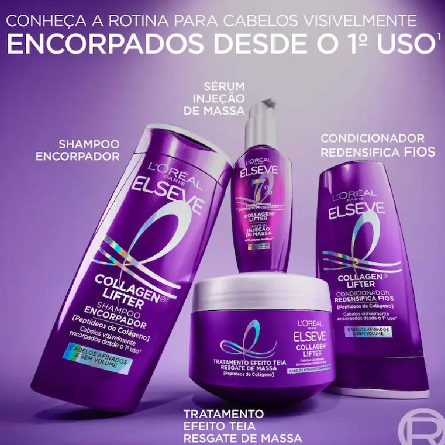 Condicionador Elseve Collagen Lifter Volume e Densidade 200ml ...